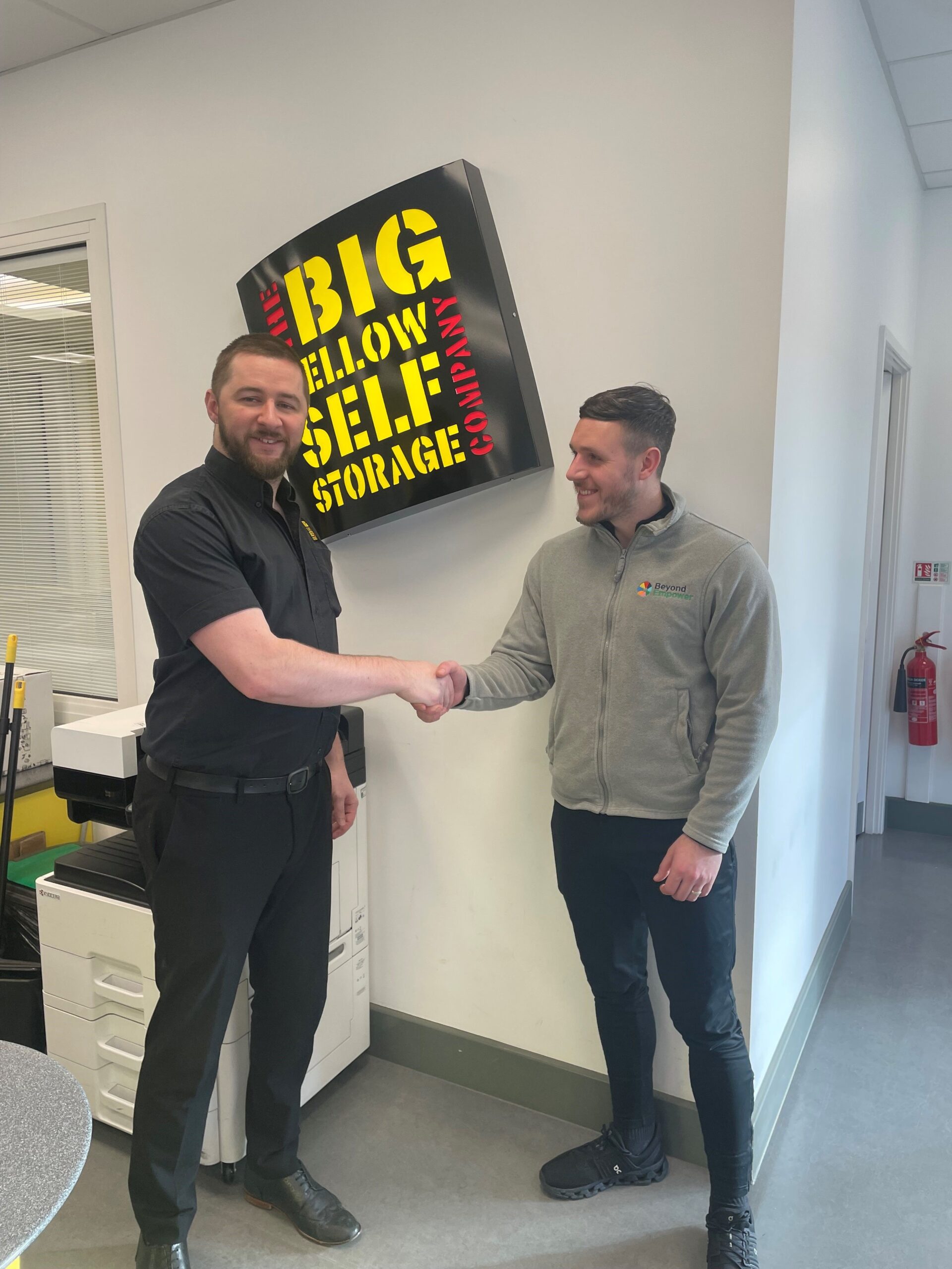 Beyond Empower partnership with Big Yellow Storage - Beyond Empower